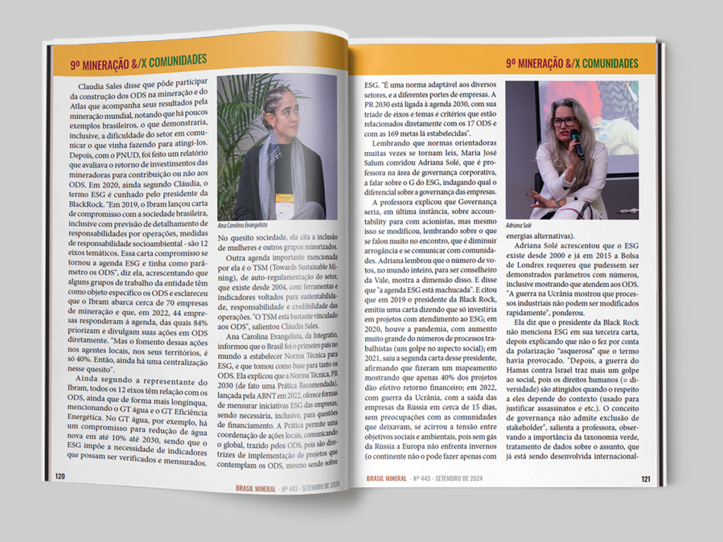 Revista Brasil Mineral: reportagem sobre participação na 9ª Edição do ...